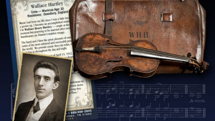 Titanic's Valiant Musicians; Wallace Hartley and the Titanic Ship's ...